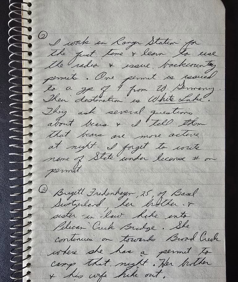 Journal Entry by Pris Gale – A Ranger's Journal